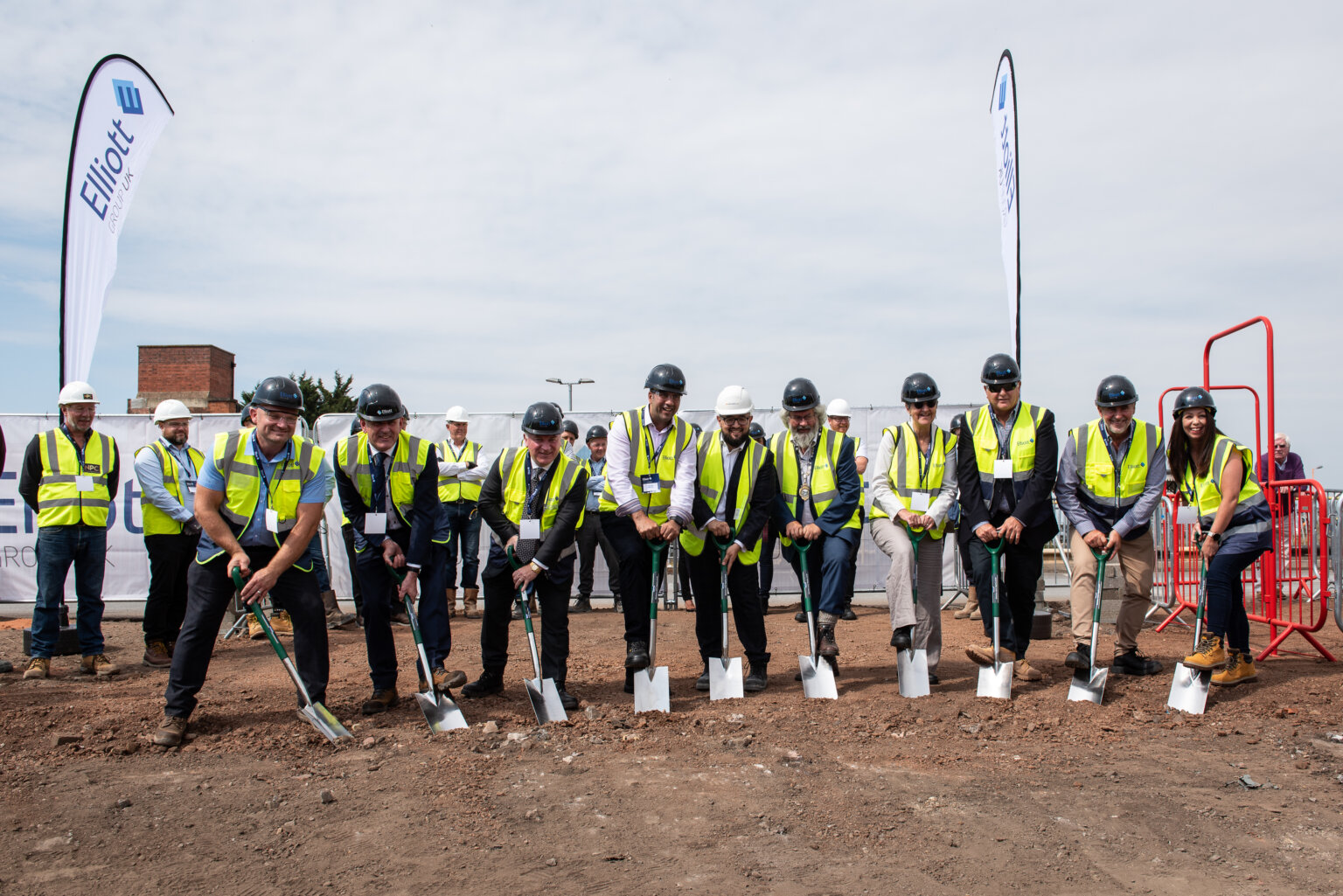 Elliott Group UK | Breaking Ground at Sherriff's Gate in Worcester ...