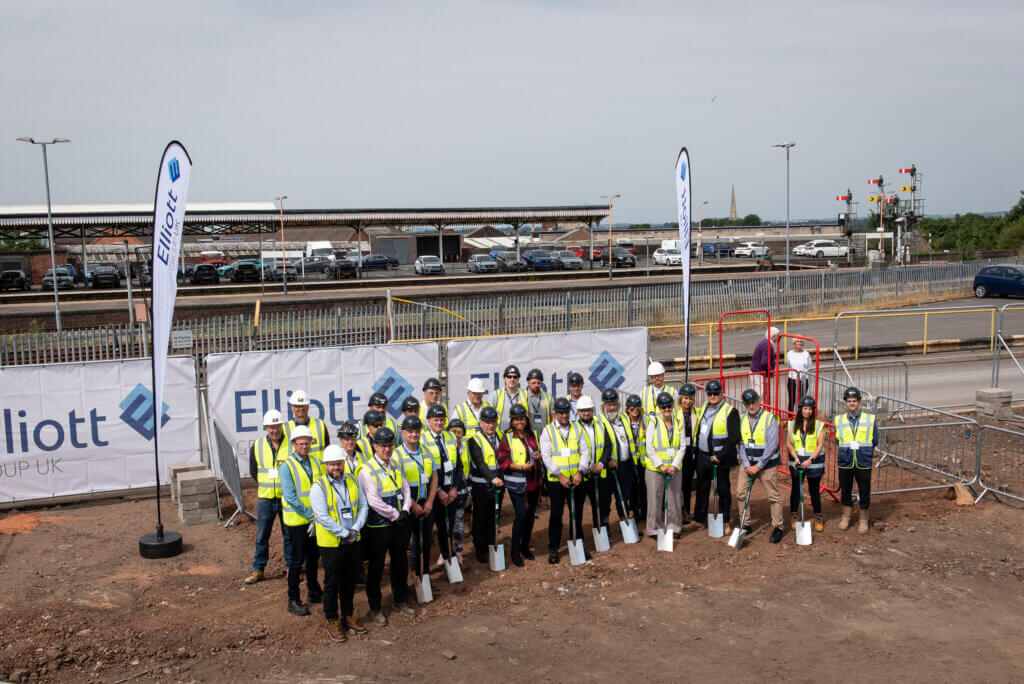 Elliott Group UK | Breaking Ground at Sherriff's Gate in Worcester ...