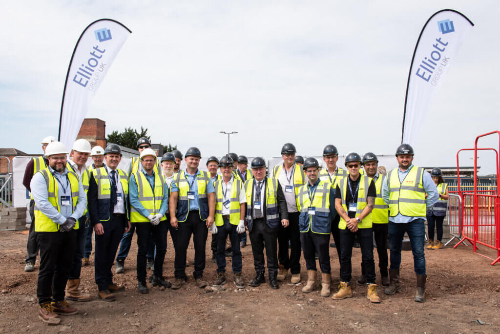 Elliott Group UK | Breaking Ground at Sherriff's Gate in Worcester ...