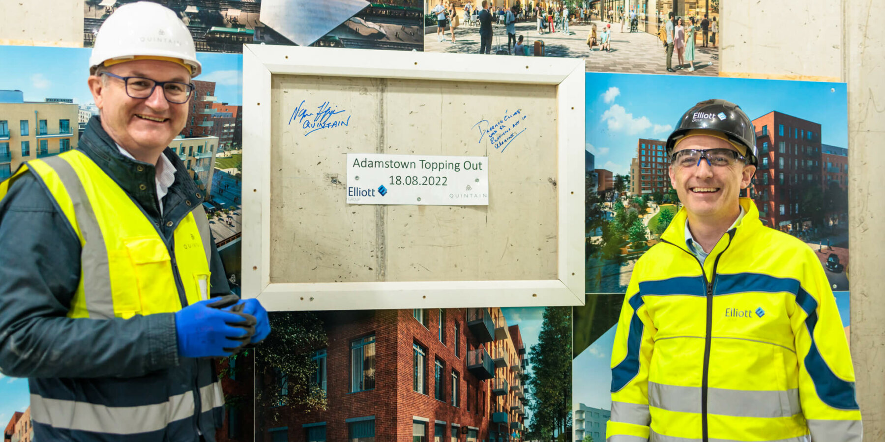 Elliott Group UK | Topping Out at The Crossings - Elliott Group UK