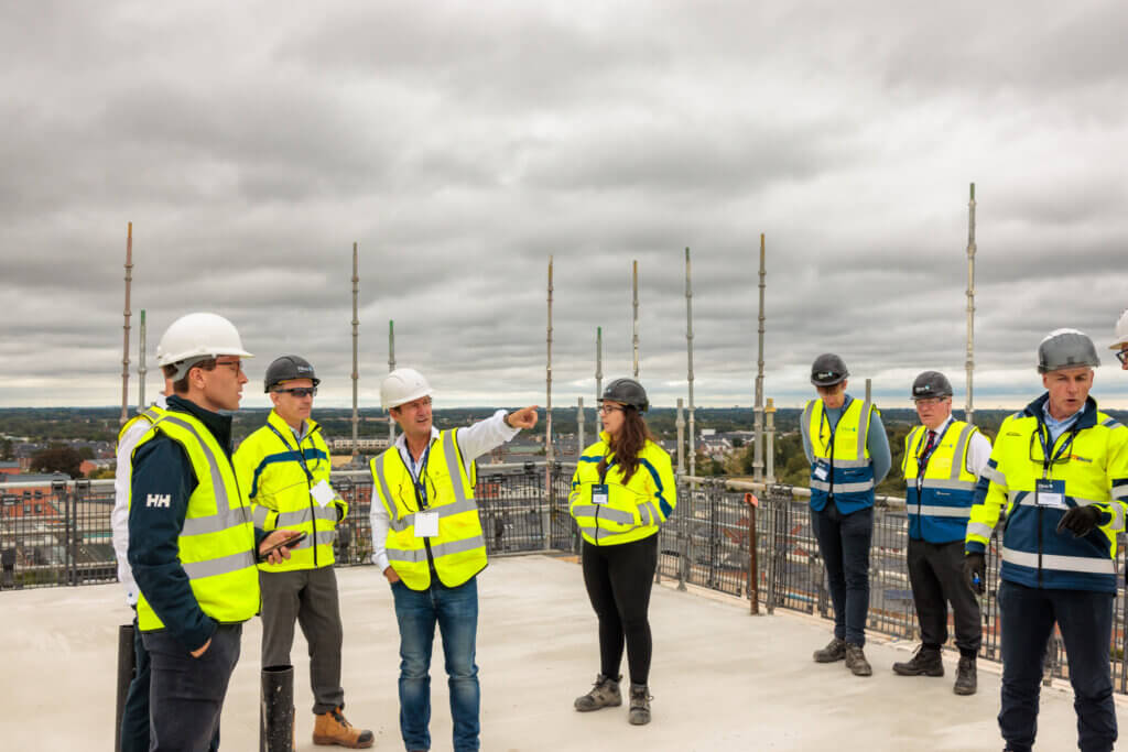 Elliott Group IE | Topping Out at The Crossings - Elliott Group IE