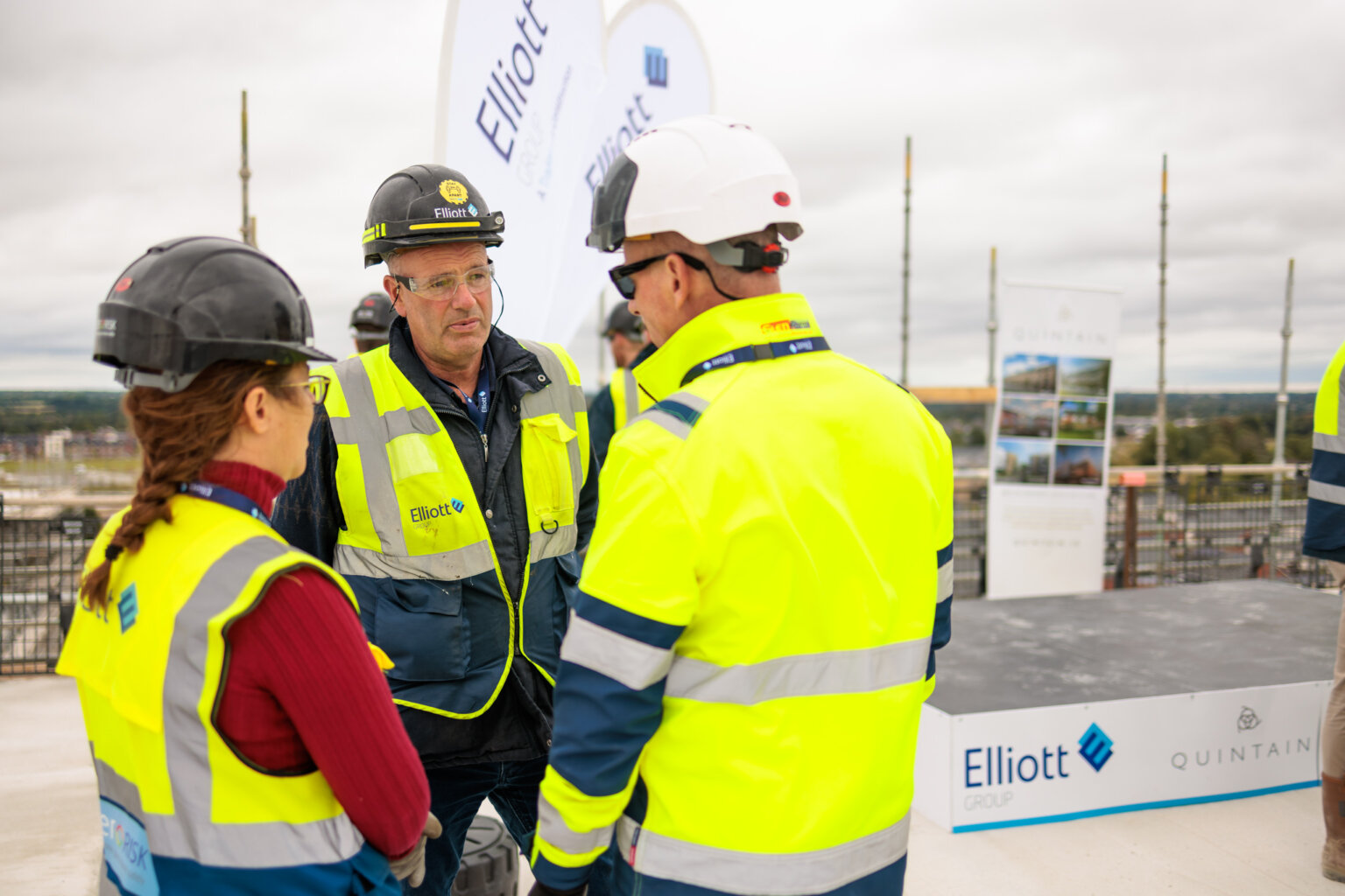 Elliott Group IE | Topping Out at The Crossings - Elliott Group IE