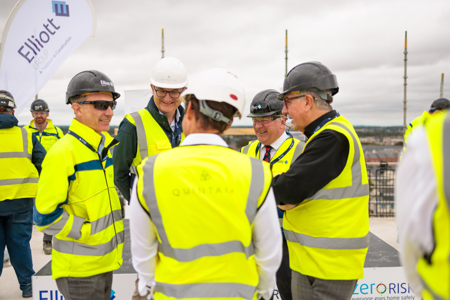 Elliott Group IE | Topping Out at The Crossings - Elliott Group IE